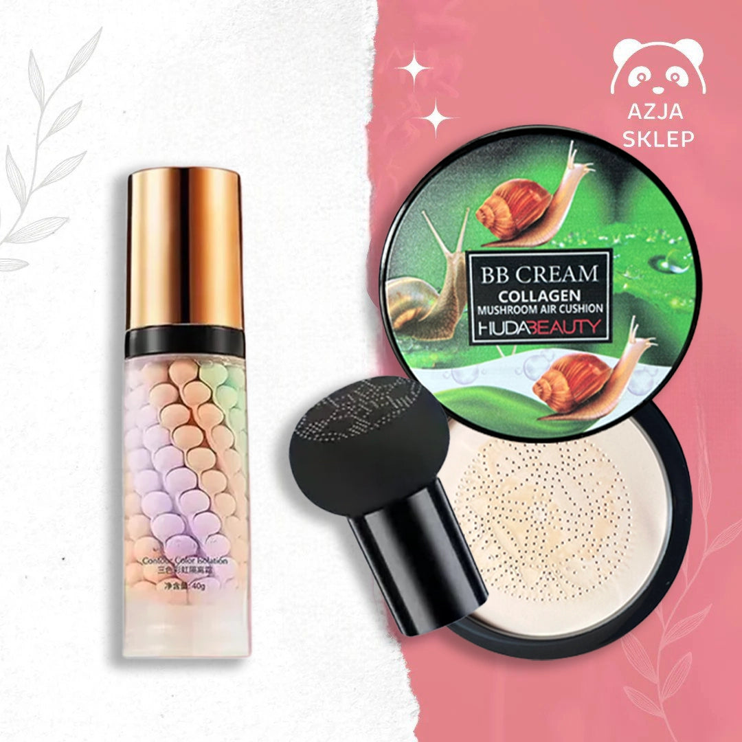 HudaBeauty Podkład Collagen + Baza TUZ | Nieskazitelny Makijaż – AzjaSklep
